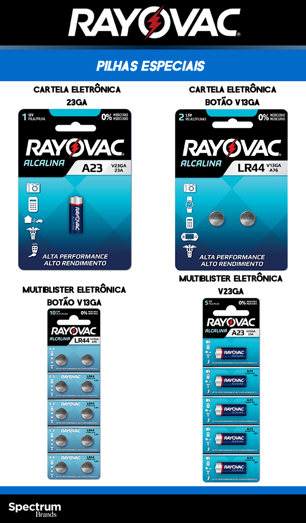 Rayovac – Avanço Distribuidora
